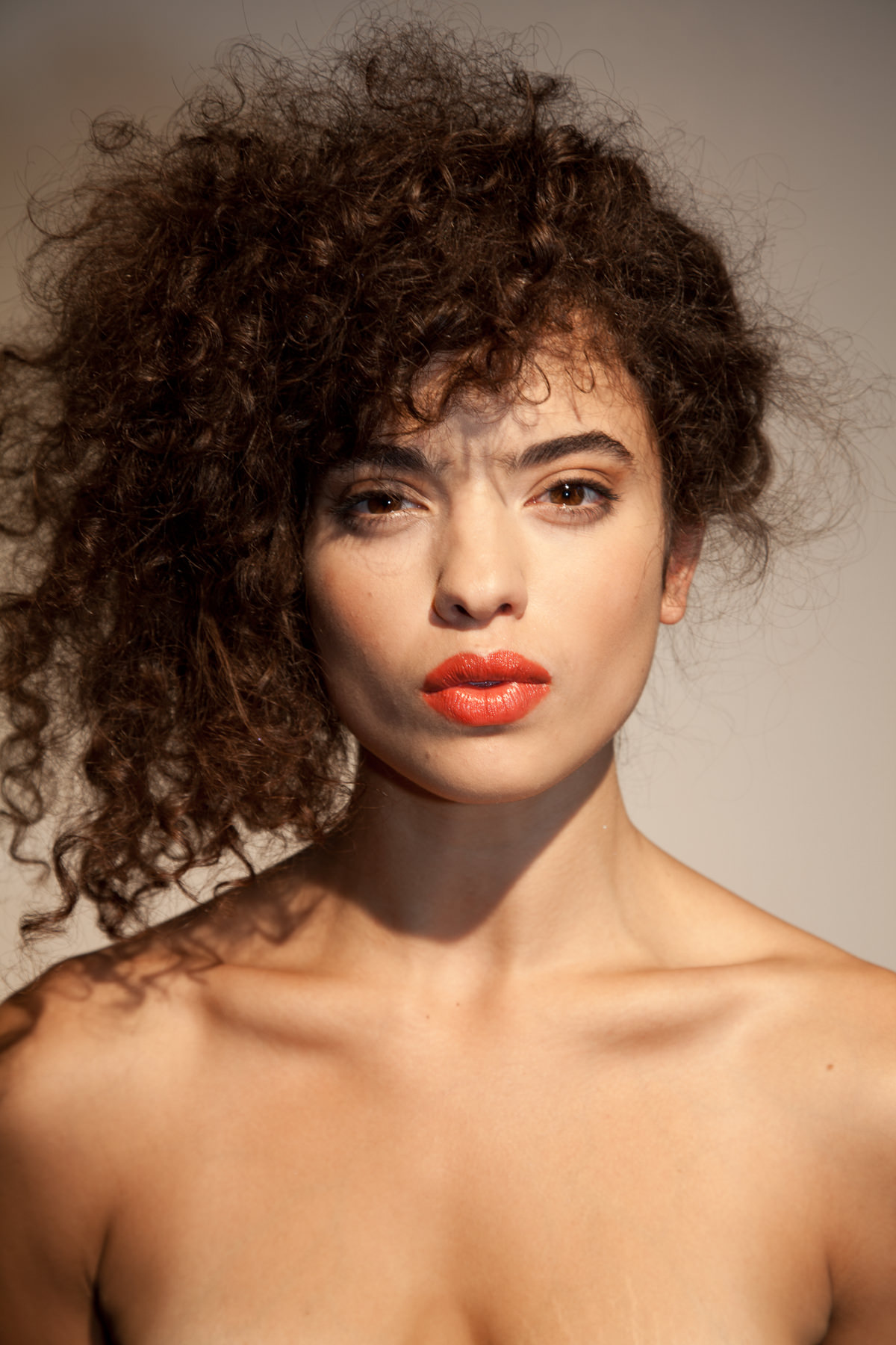 Beauty Model Stock Photography: Clean and Fresh Studio Photography